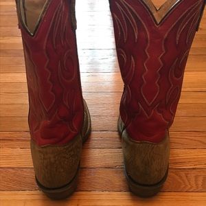 Double D Ranch | Shoes | Red Western Womans Boots | Poshmark
